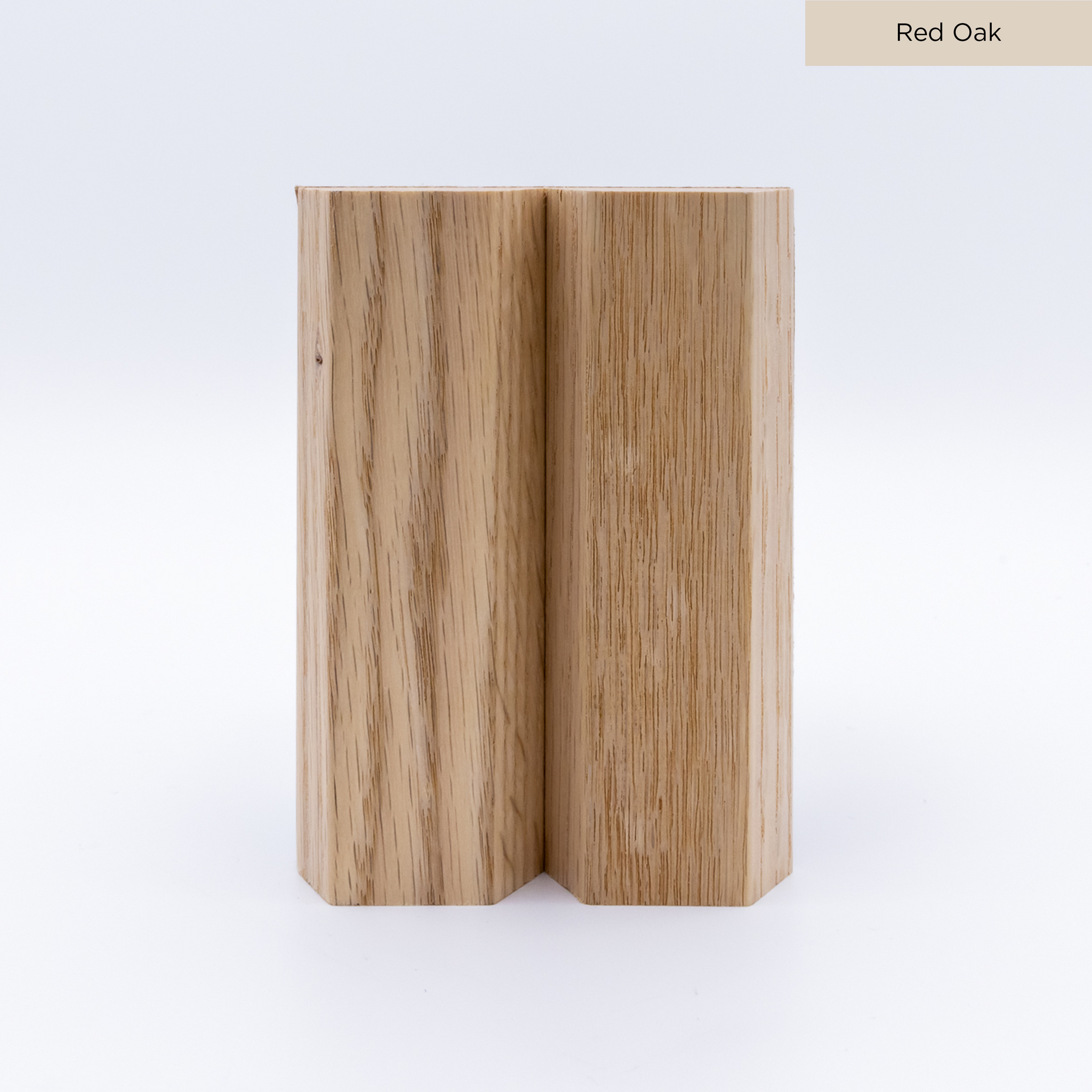 CM67666 - Decorative Red Oak Fluted Solid Wood Panel - Casa Metier